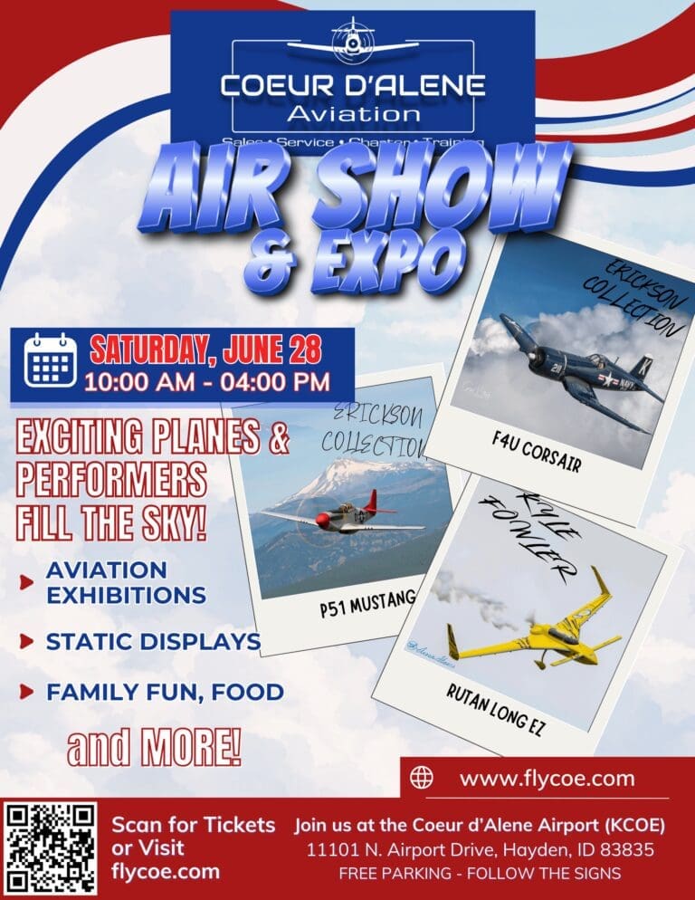 Coeur d'Alene Aviation Air Show & Expo | Visit Coeur d'Alene